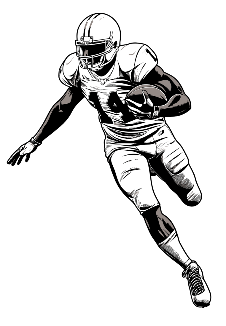 Football Player SVG | Create Adrenaline